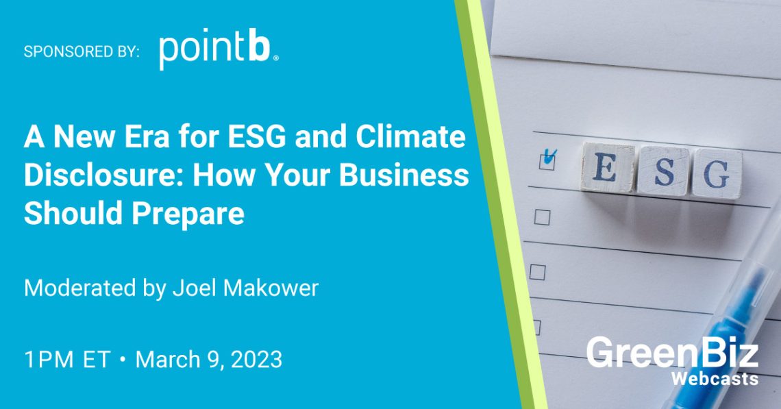 A New Era for ESG and Climate Disclosure: How Your Business Should ...